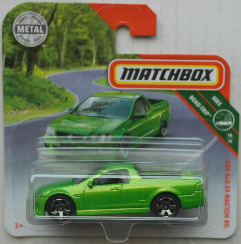 Matchbox Holden VE UTE SSV Pickup Green Metallic Mbx Road Trip | Etsy