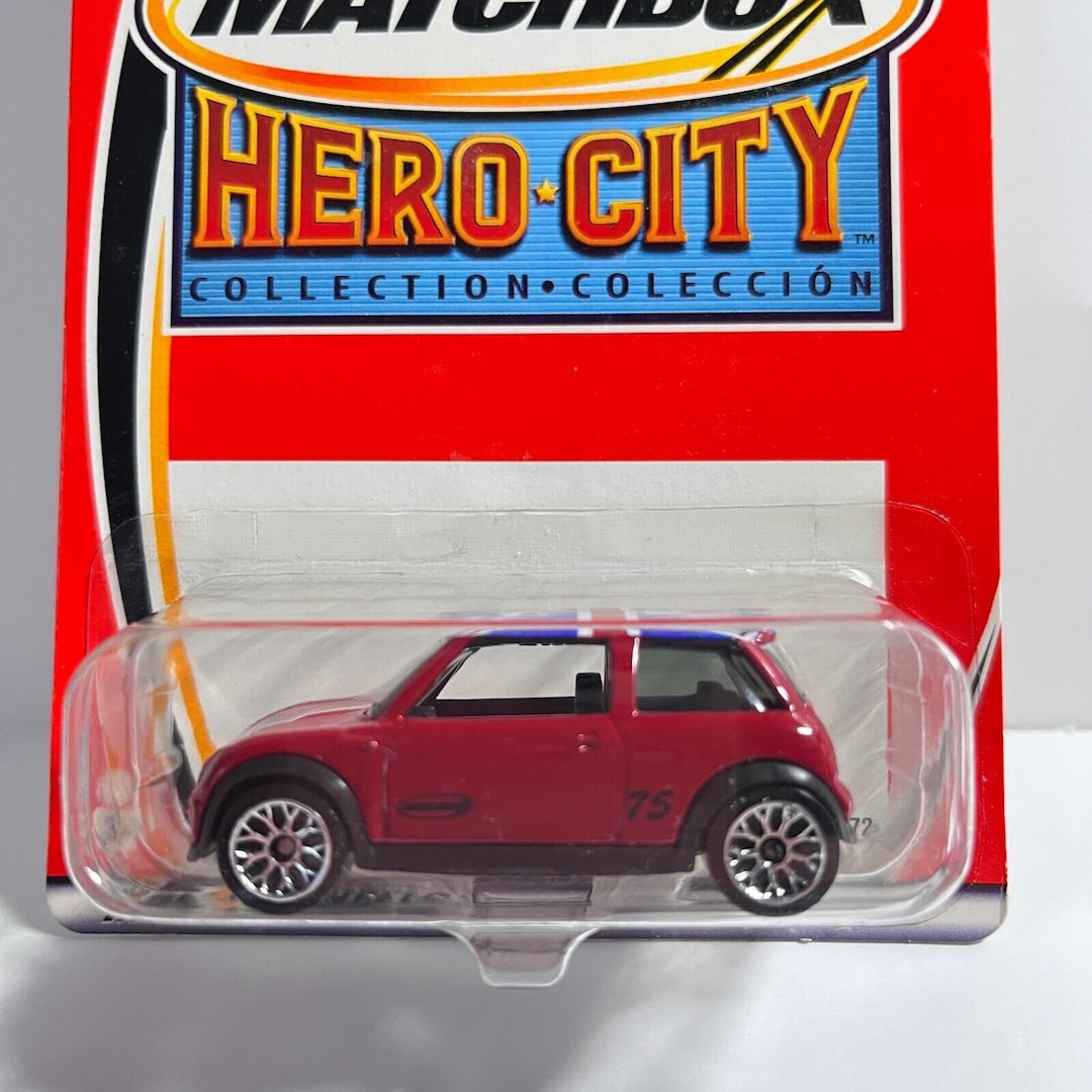 Matchbox Mini Cooper S Red 2002 Edition Hero City Collection Perfect ...
