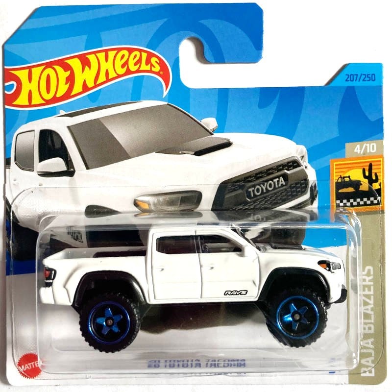 Hot Wheels Toyota Tacoma White HW Baja Blazers off Road Perfect ...