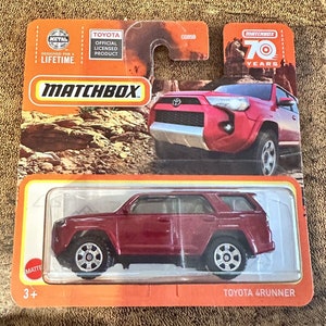 Matchbox Toyota 4runner Red Blood Birthday Gift Rare Miniature Model ...