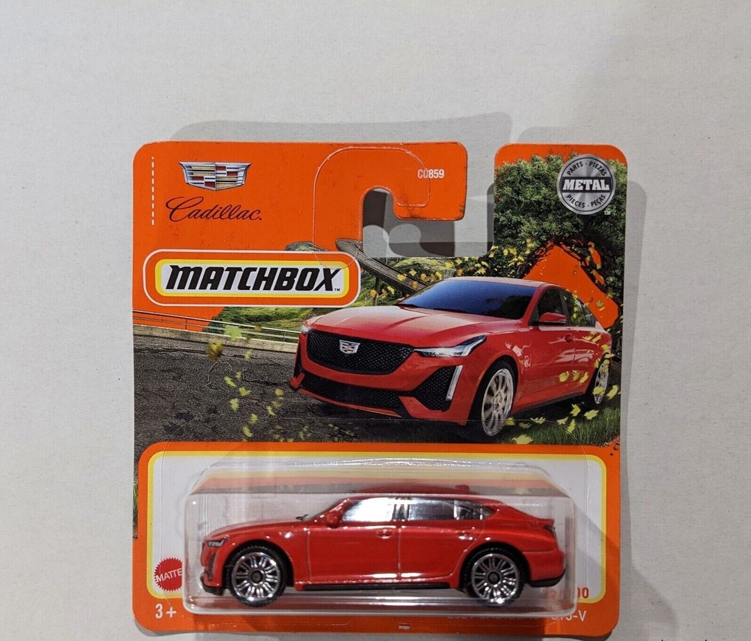 Matchbox Cadillac CT5-V Red Mbx Adventure City Perfect Birthday Gift ...