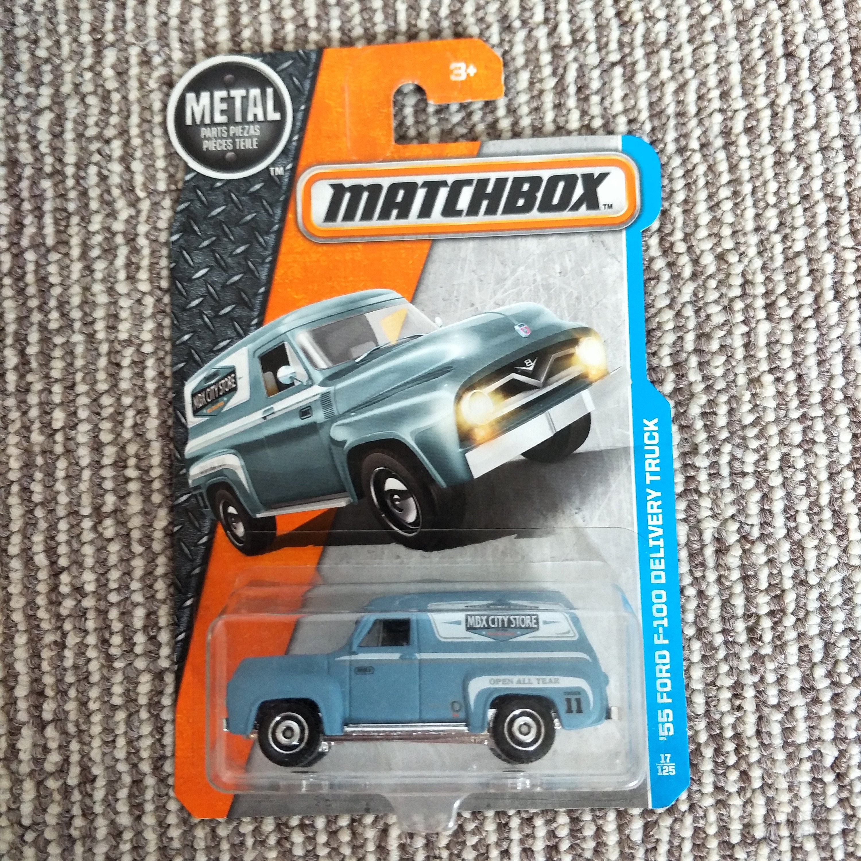 Matchbox 55' Ford F-100 Delivery Truck Sky Blue Rare Role | Etsy