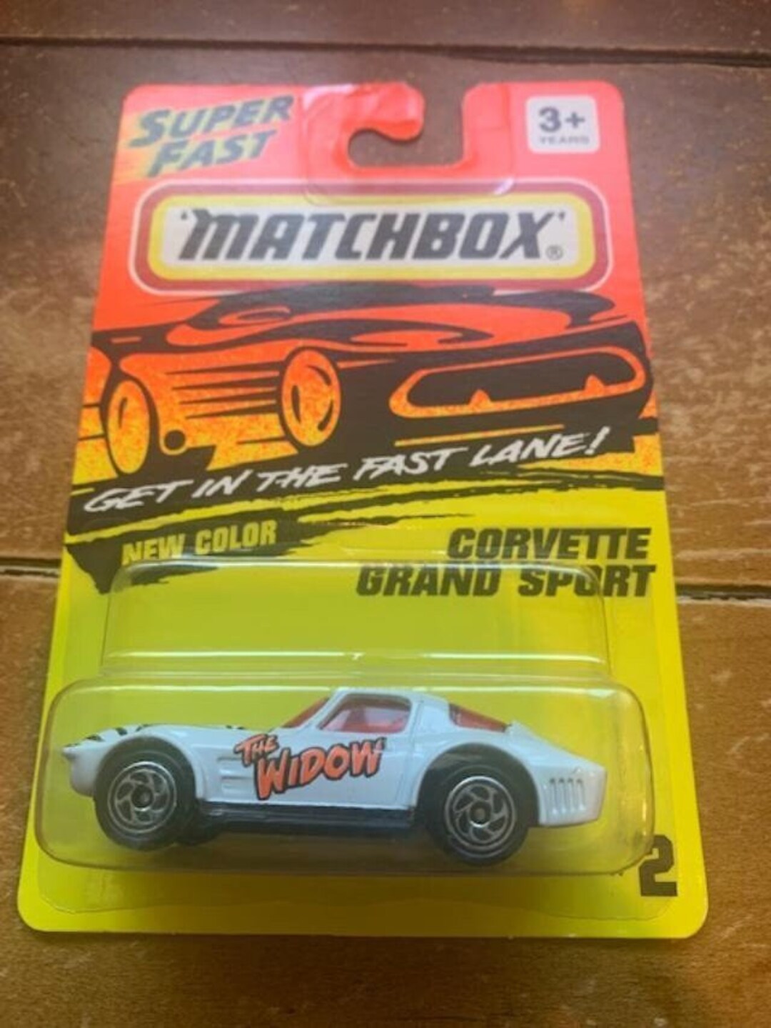 Matchbox Corvette Grand Sport the Widow White 1996 Edition Birthday ...