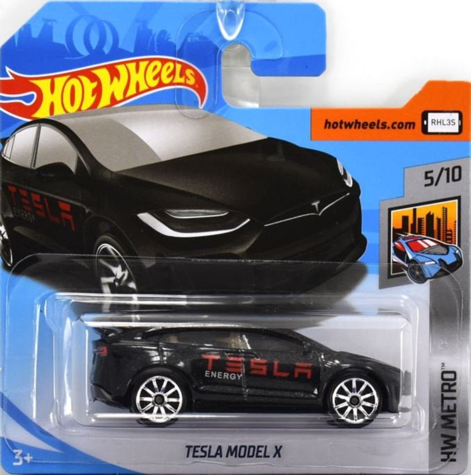 Hot Wheels Tesla Model X Black HW Metro Perfect Birthday Gift | Etsy
