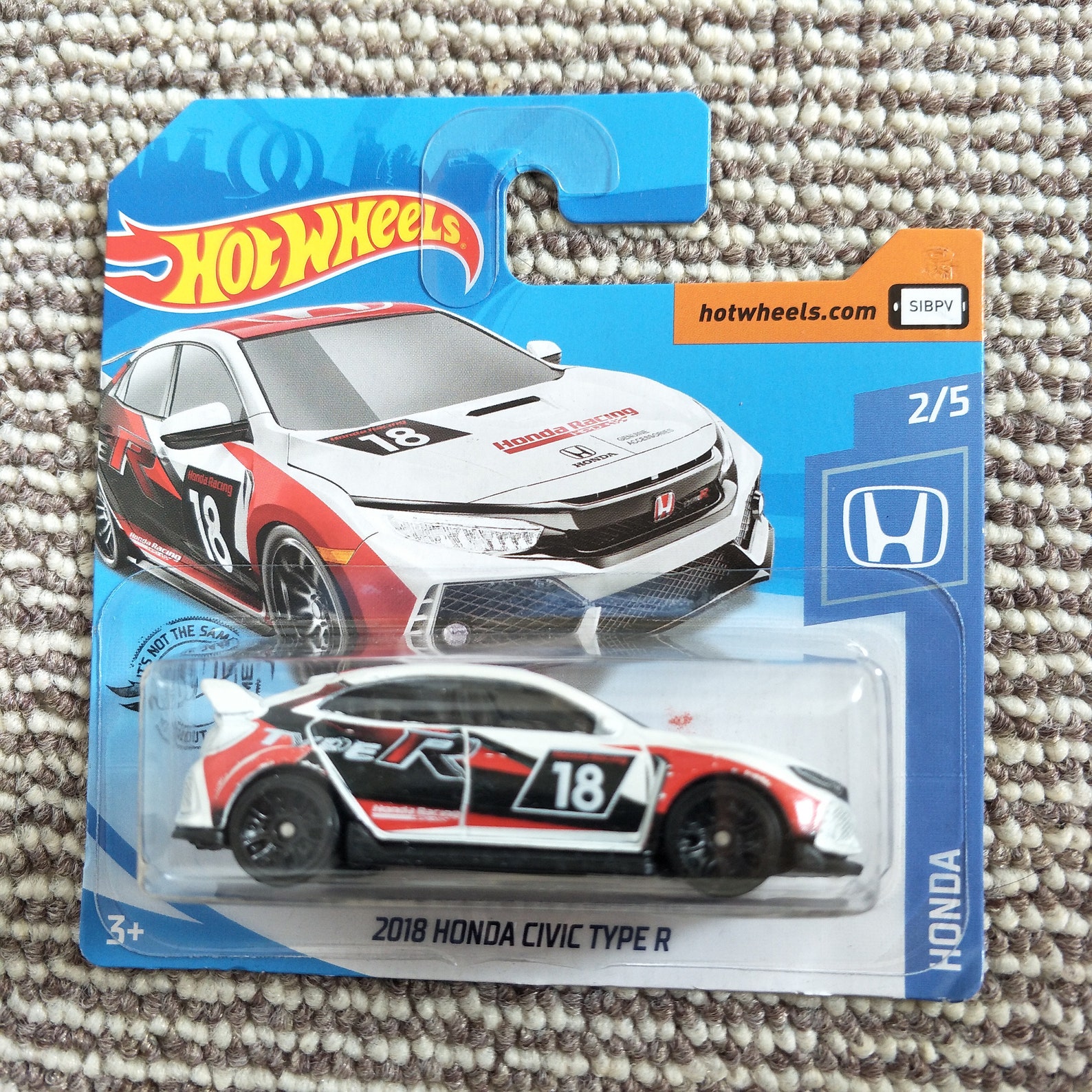 Hot Wheels Honda Civic Type R White Honda Series Perfect | Etsy