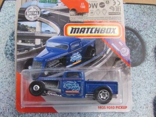 Matchbox 1935 Ford Pickup Blue MBX Highway Rare Miniature Collectable ...