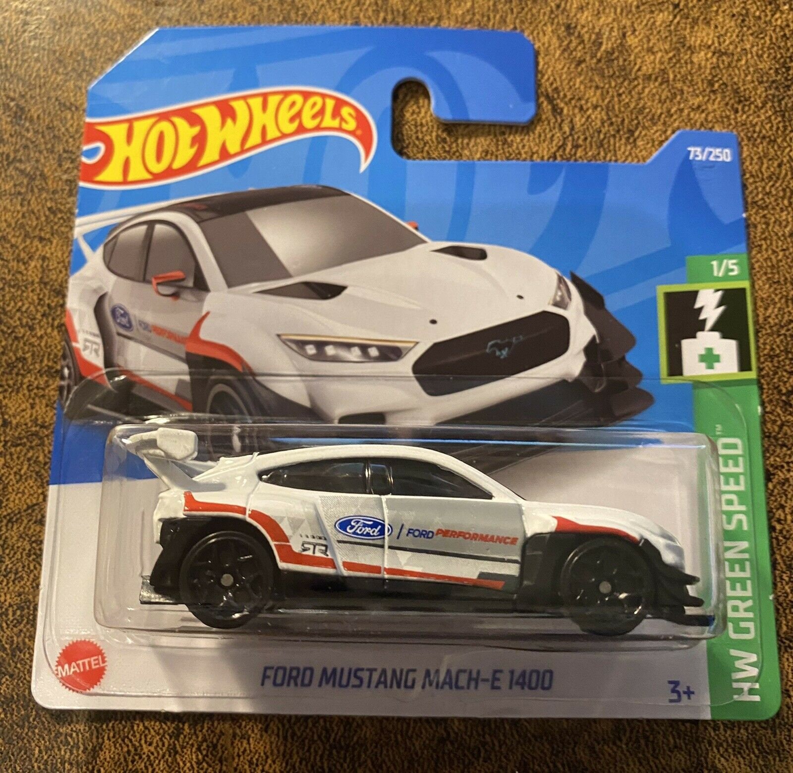 Hot Wheels Ford Mustang Mach-e 1400 White HW Green Speed - Etsy