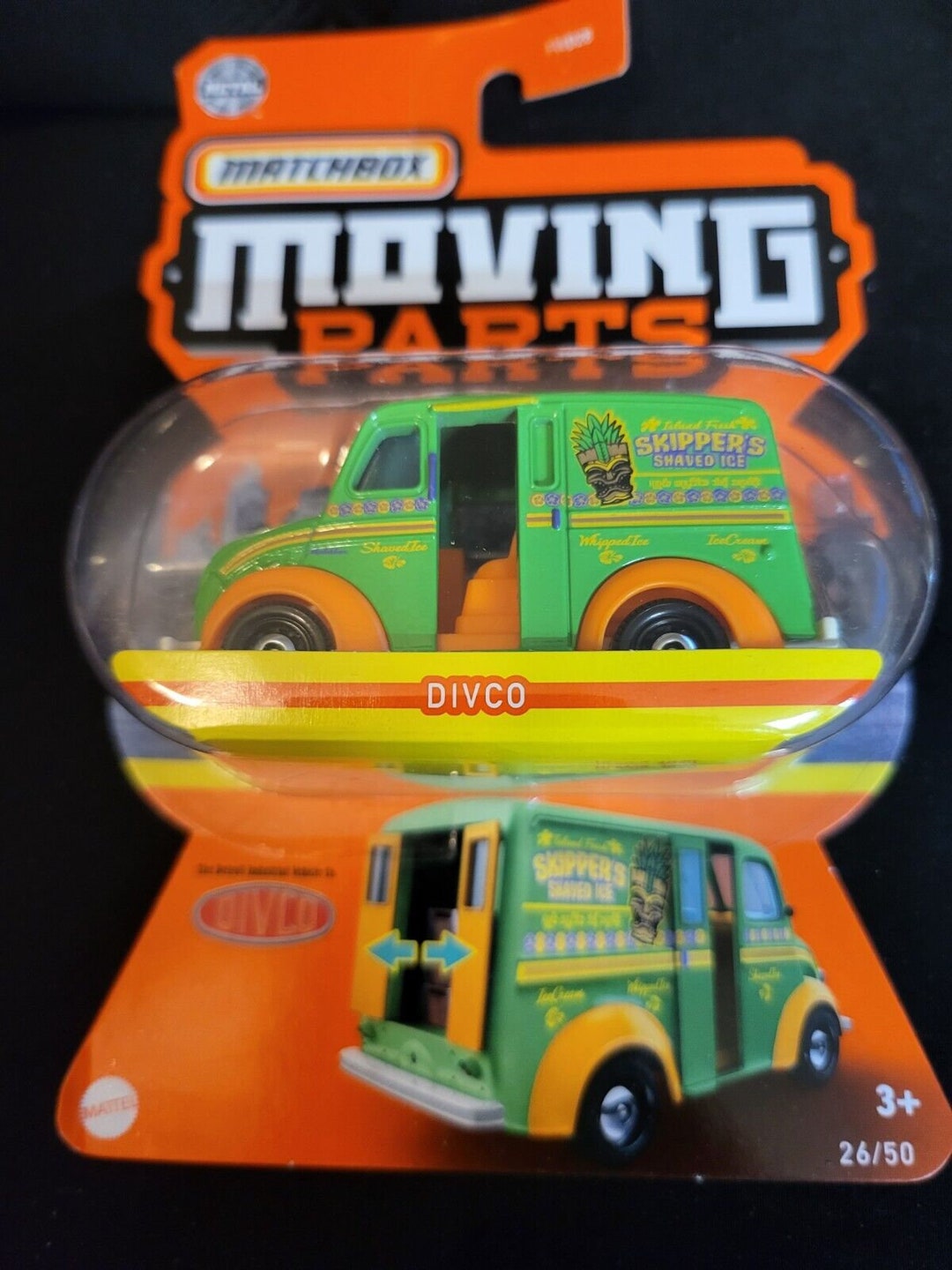 Matchbox Moving Parts Divco Skippers Shaved Ice Green Perfect Birthday ...