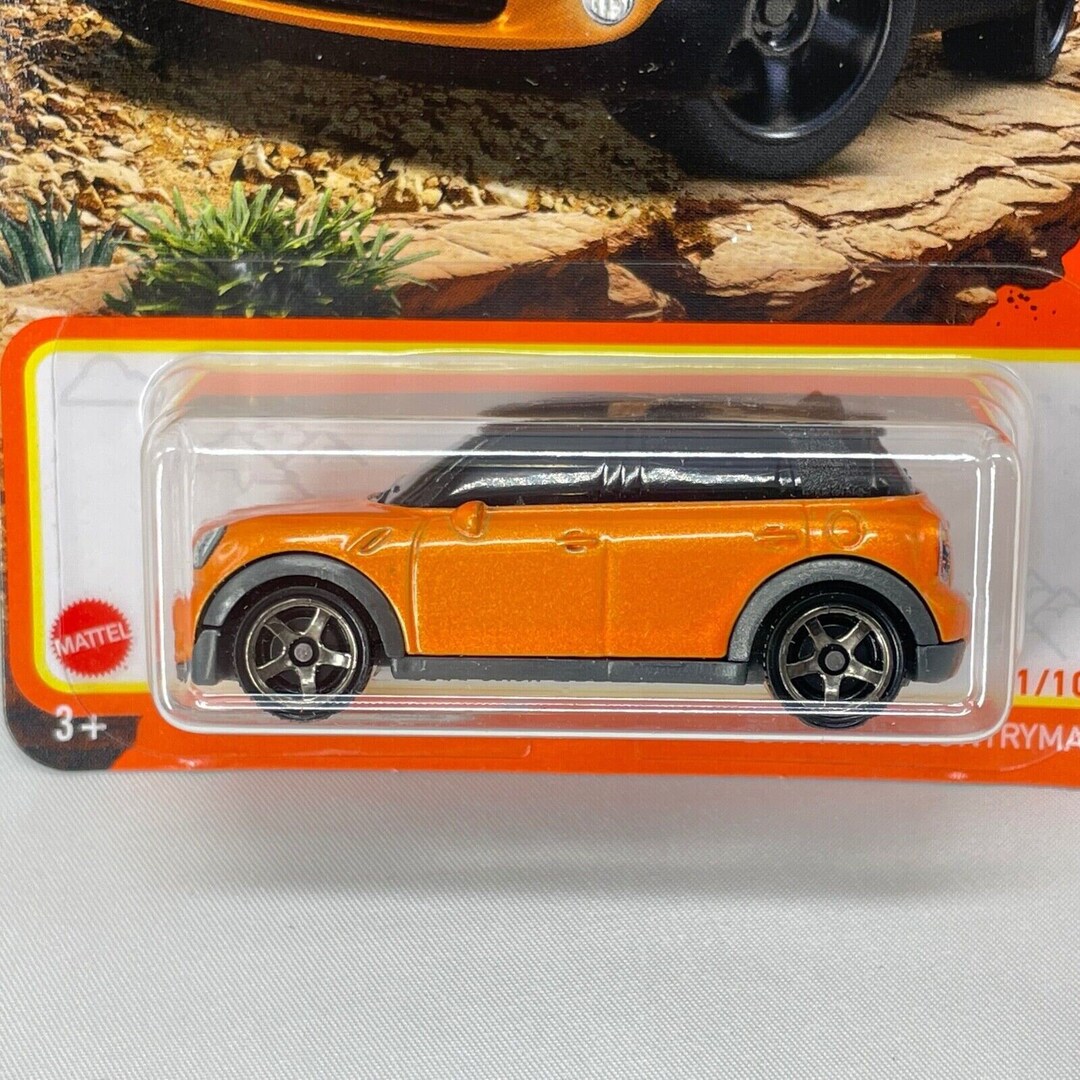 Matchbox Mini Cooper Countryman Oxford Orange Metallic MBX Road Trip ...