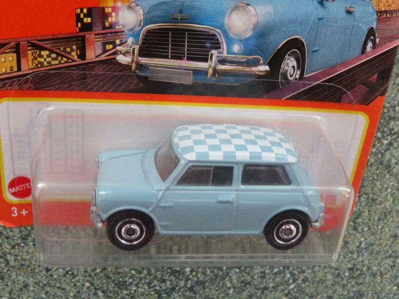 Matchbox 1964 Austin Mini Cooper Sky Blue Perfect Birthday - Etsy