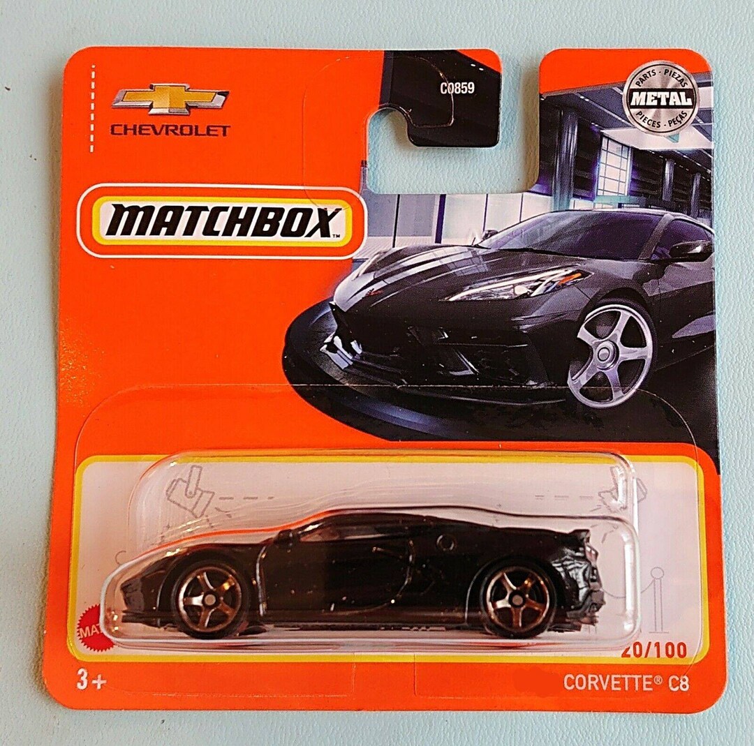 Matchbox Chevrolet Corvette C8 Black Valentine's Day Gift Rare ...