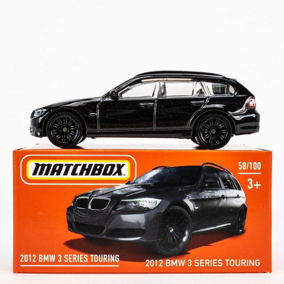 Matchbox BMW 3er Touring Black Saphire Power Grabs MBX City Perfektes ...