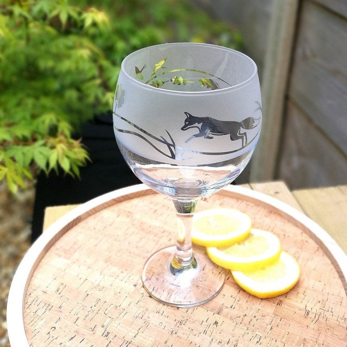 Gin Glass Fox | Etsy