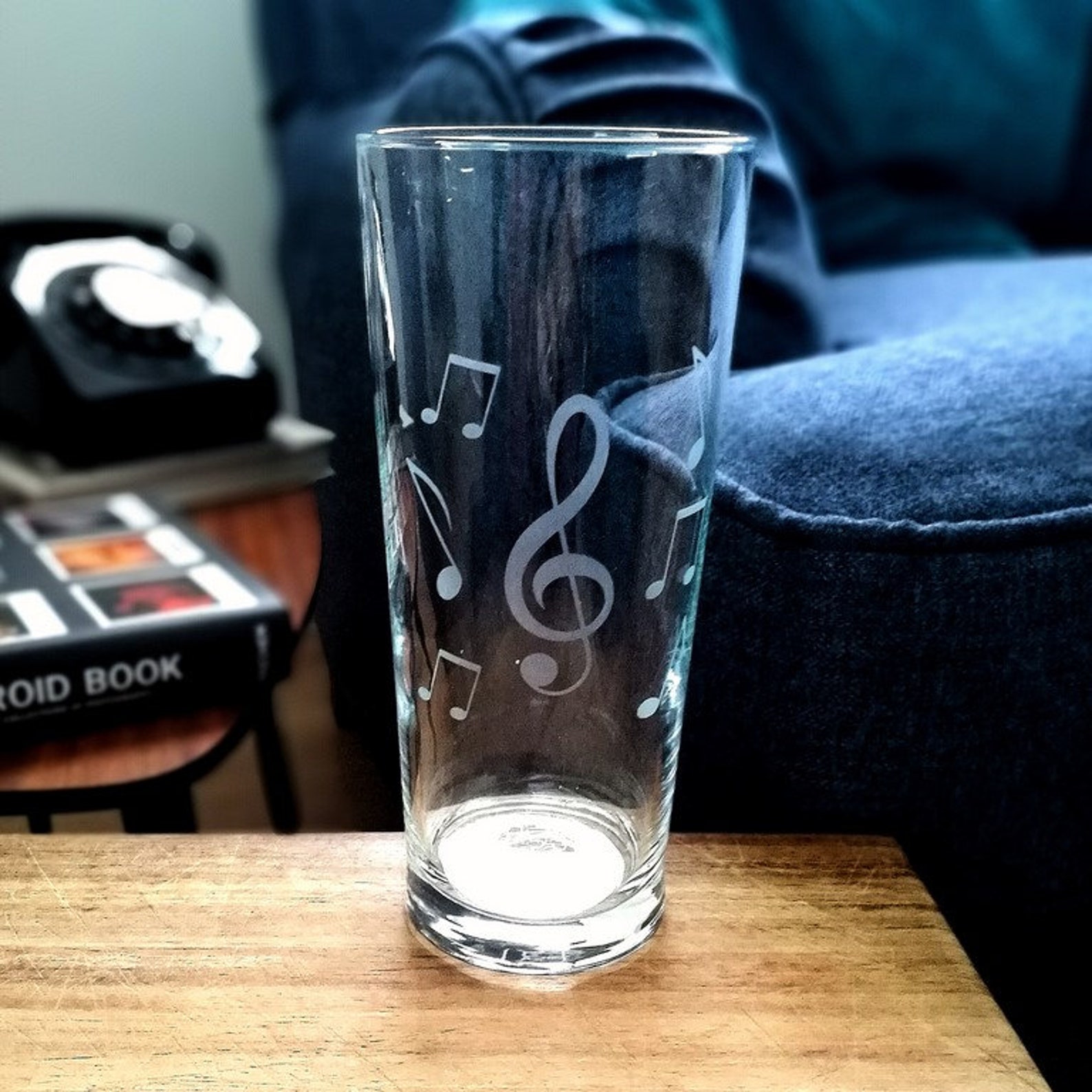 Pint Glass Music - Etsy