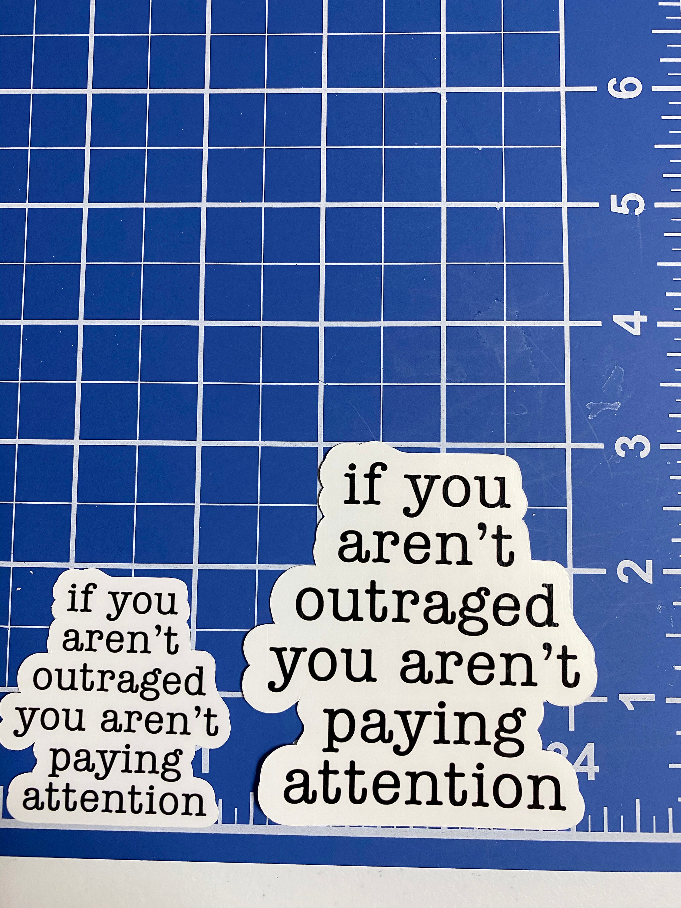 If You Aren't Outraged Decal for Iphone Sticker for - Etsy