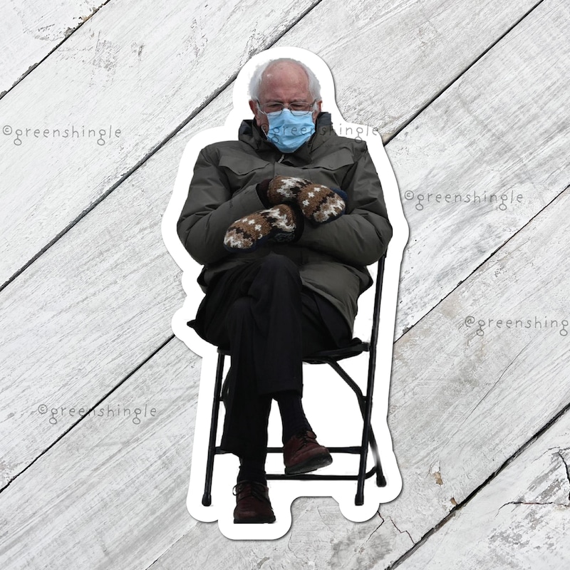 Bernie Sanders Mittens - Etsy