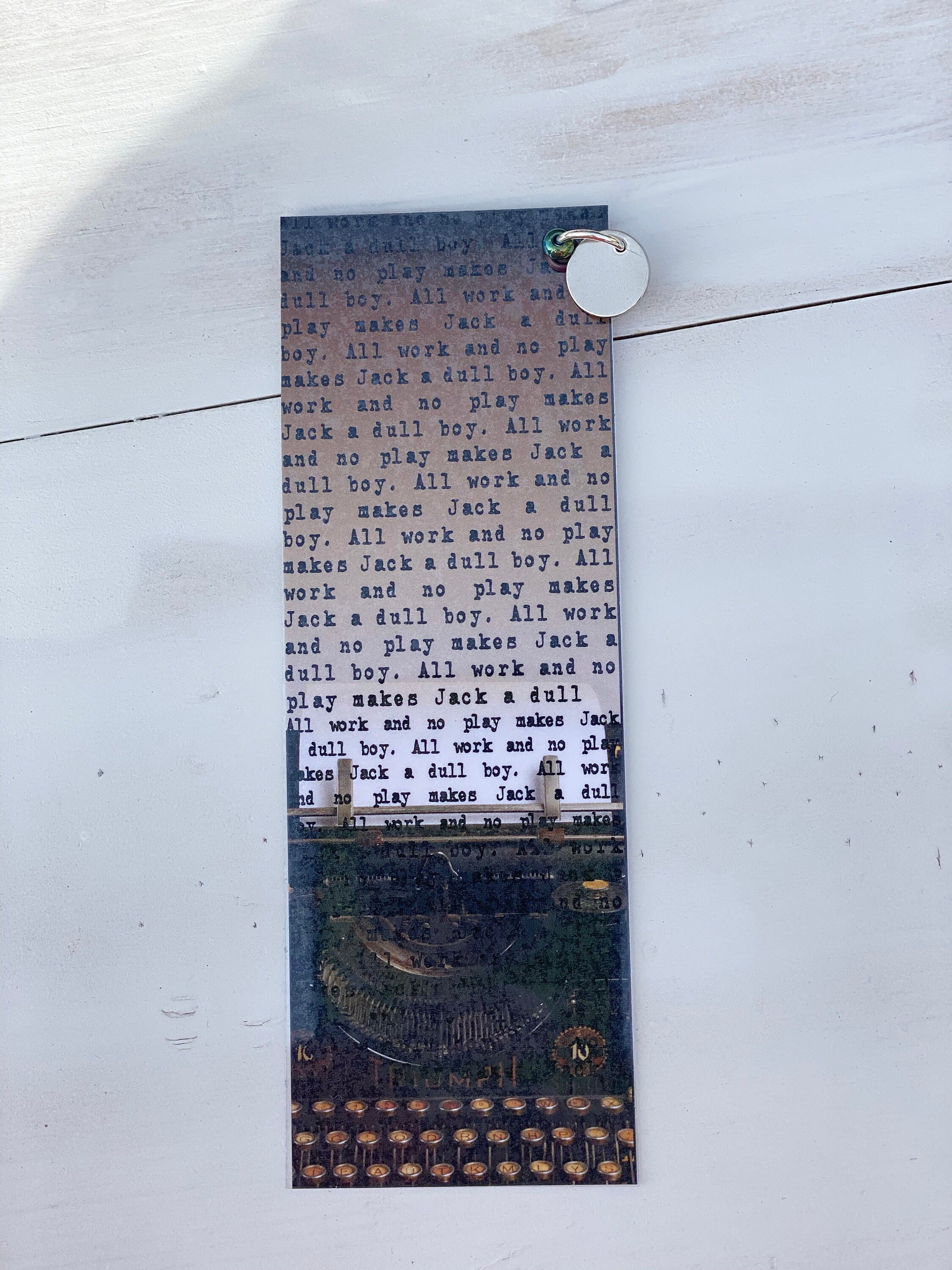 The Shining Bookmark Stephen King Book Lover's Gift | Etsy