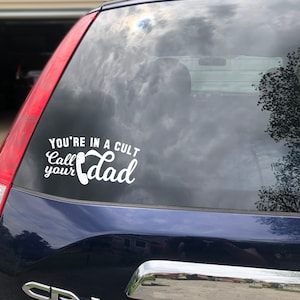 My Favorite Murder You're in a Cult Decals for Laptops, iPhone Decals ...