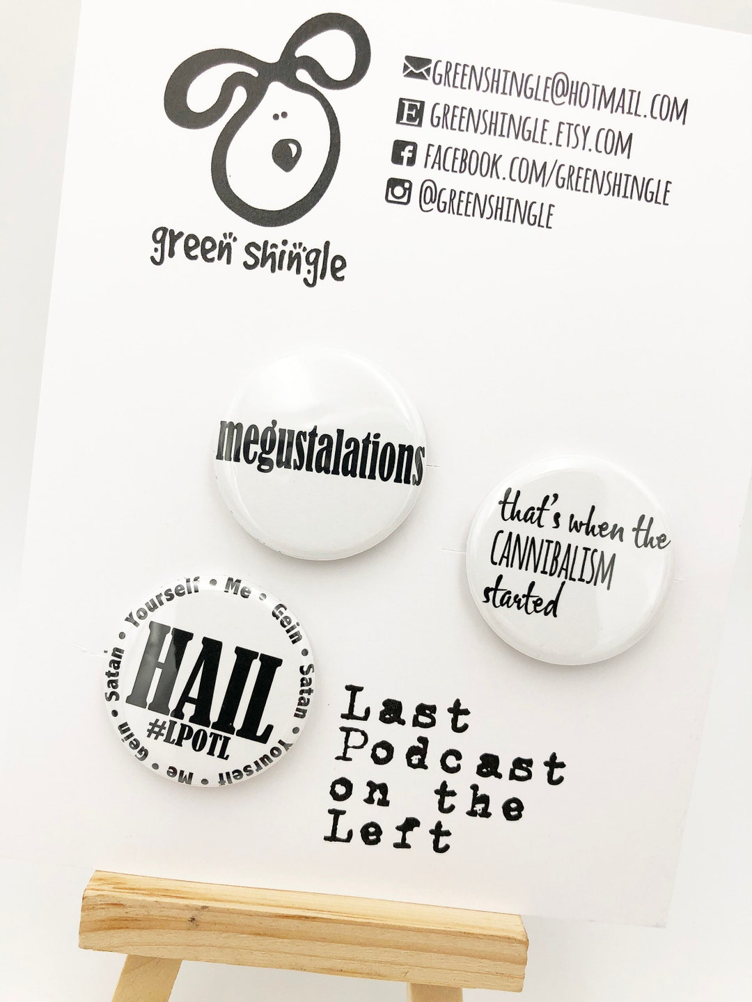 Last Podcast on the Left Pin, True Crime Gift, LPOTL Fridge Magnets ...