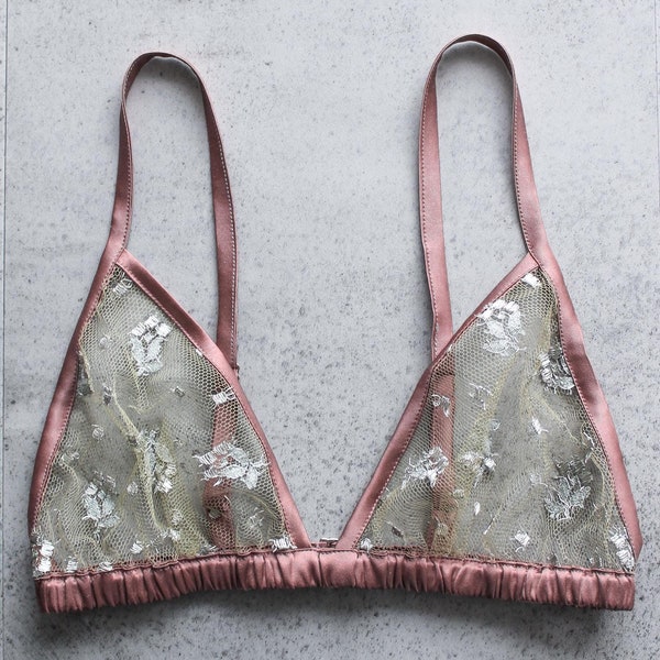 Triangle Bralette - Etsy
