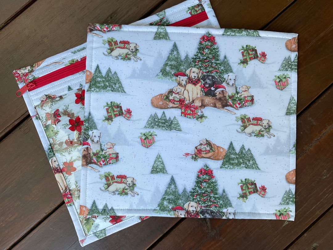 VINYL Cross Stitch Embroidery Needlepoint Storage Project Bag the ...