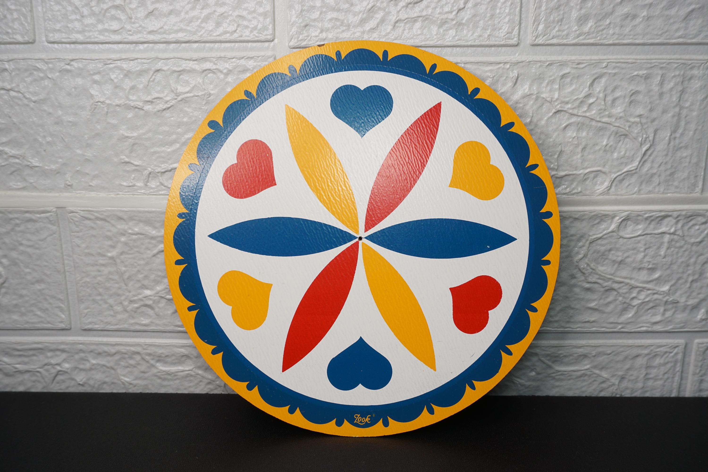 YOUR CHOICE | Vintage Jacob Zook Hex Sign 7.75" | Double Distlefink or ...