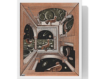 Another World Mc Escher Print - Etsy