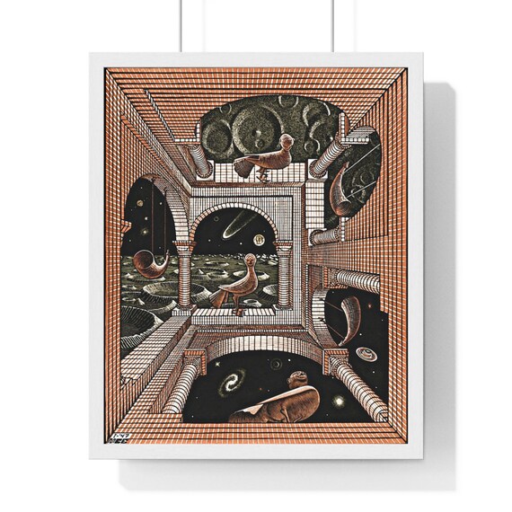 Another World II Escher Art Print 1947 Imp-art Maurits | Etsy