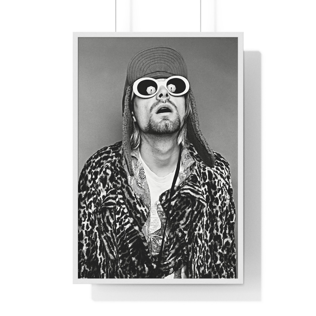 Kurt Cobain Portrait, Nirvana, American Guitarist, Kurt Cobain Print ...