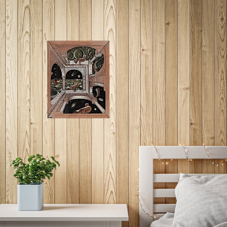 Another World II Escher Art Print 1947 Imp-art Maurits - Etsy