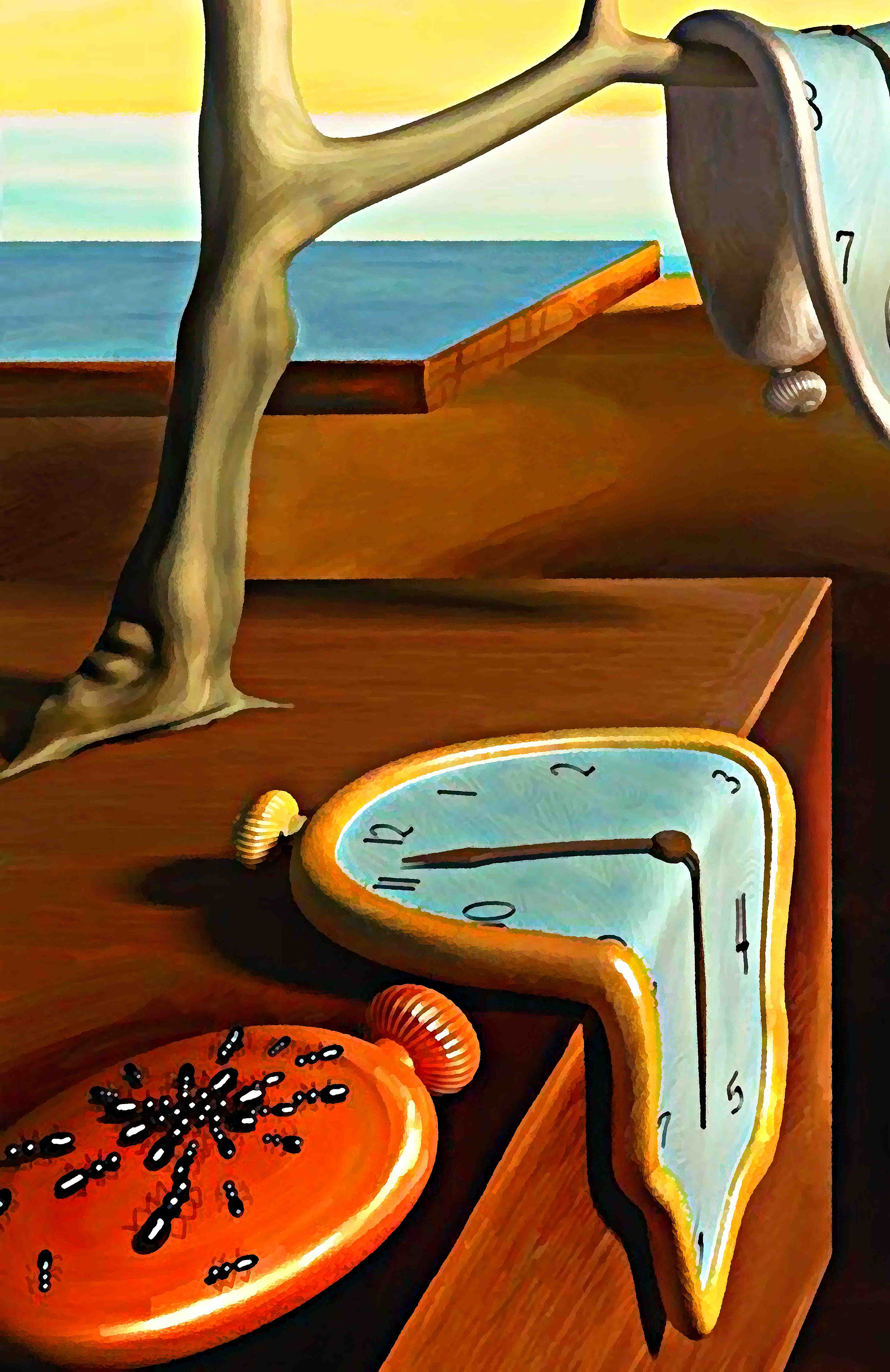 The Persistence Of Memory High Resolution