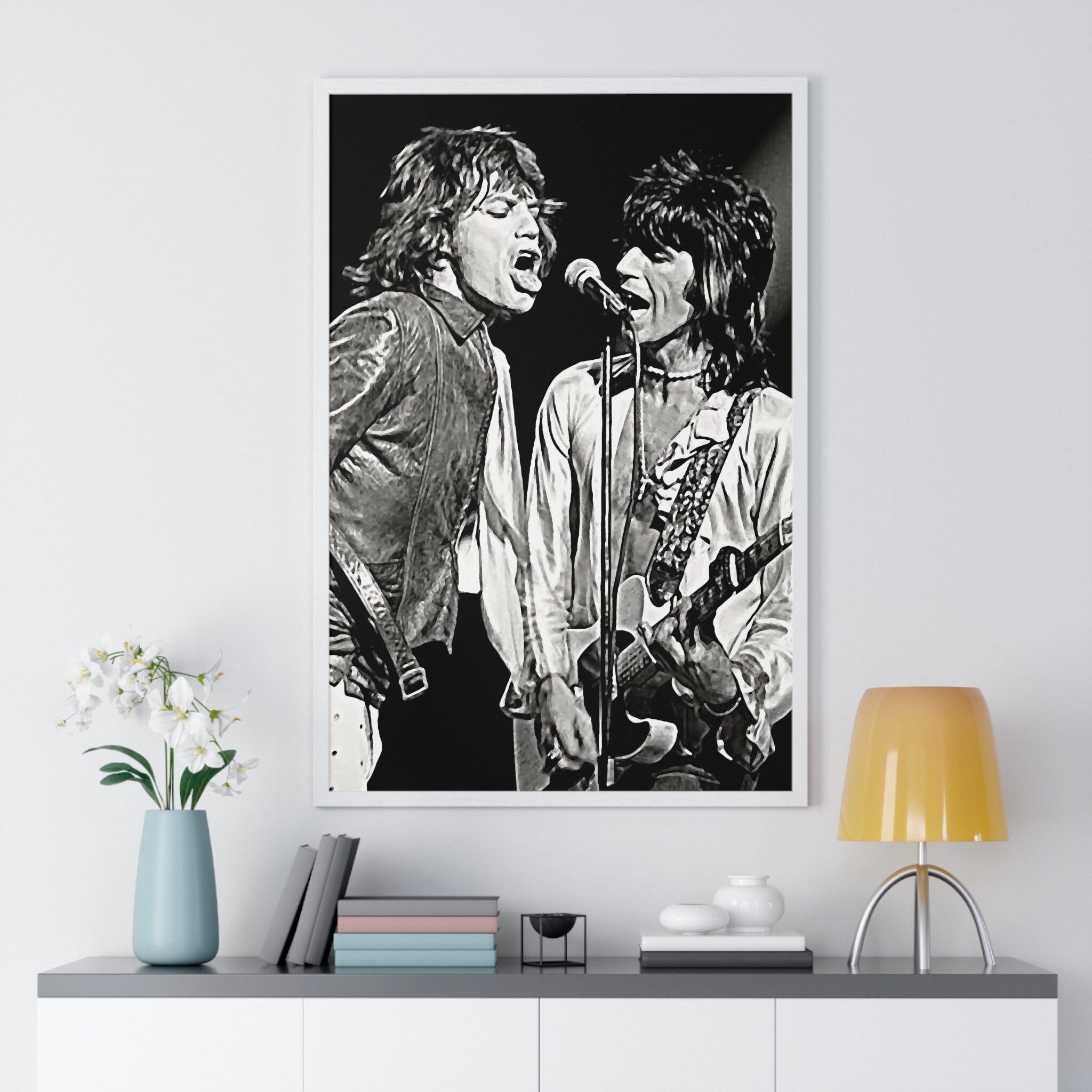 Mick Jagger Keith Richards Rolling Stones Concert English - Etsy