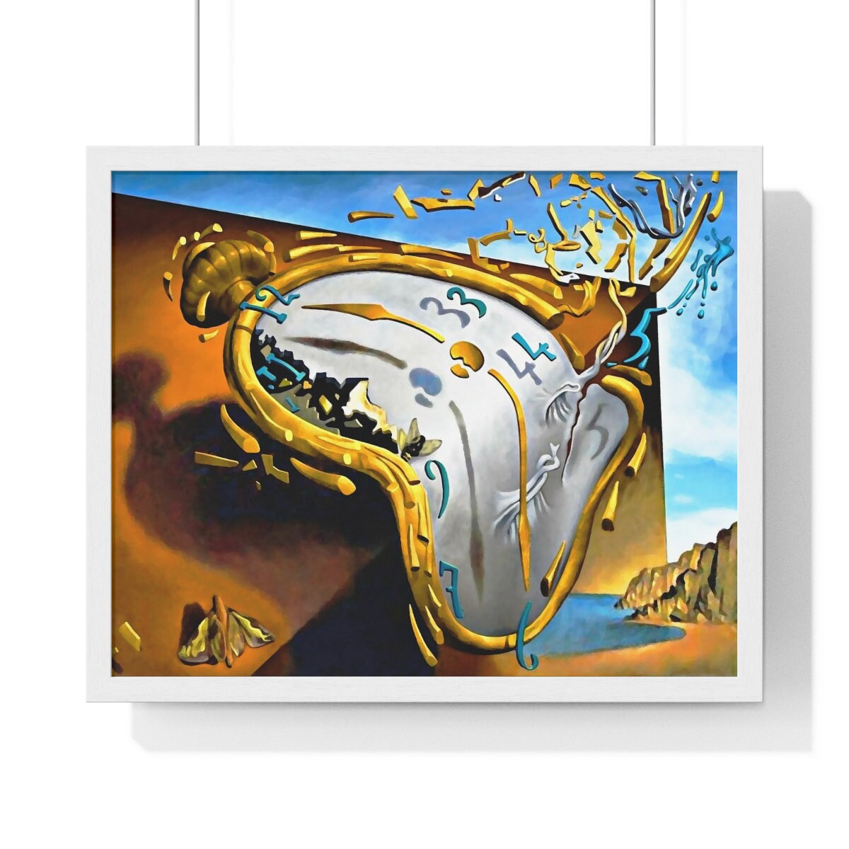 Dali Clock Explosion