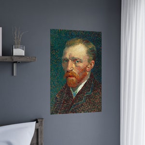 Vincent Van Gogh Self-portrait 1887 Art Print Dutch Painter - Etsy