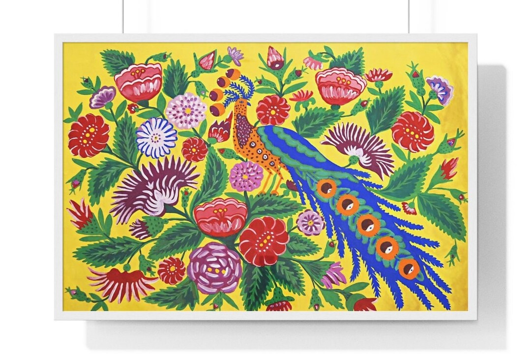 Maria Prymachenko, Bird, Fine Art Print, Марія Приймаченко, Птах ...