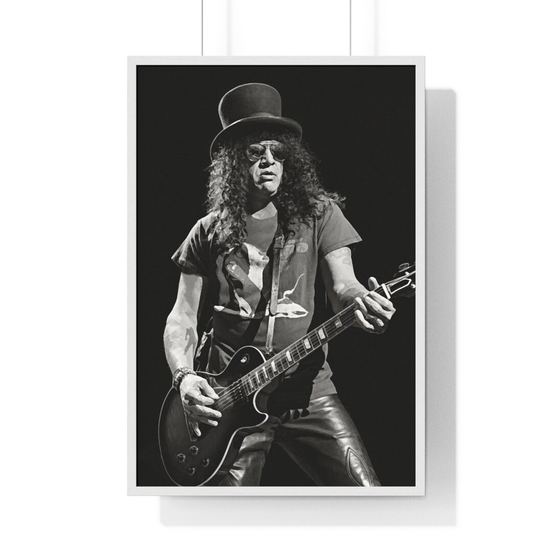 Slash, Guns N Roses, Graphic Poster, American Guitarist, Songwriter ...