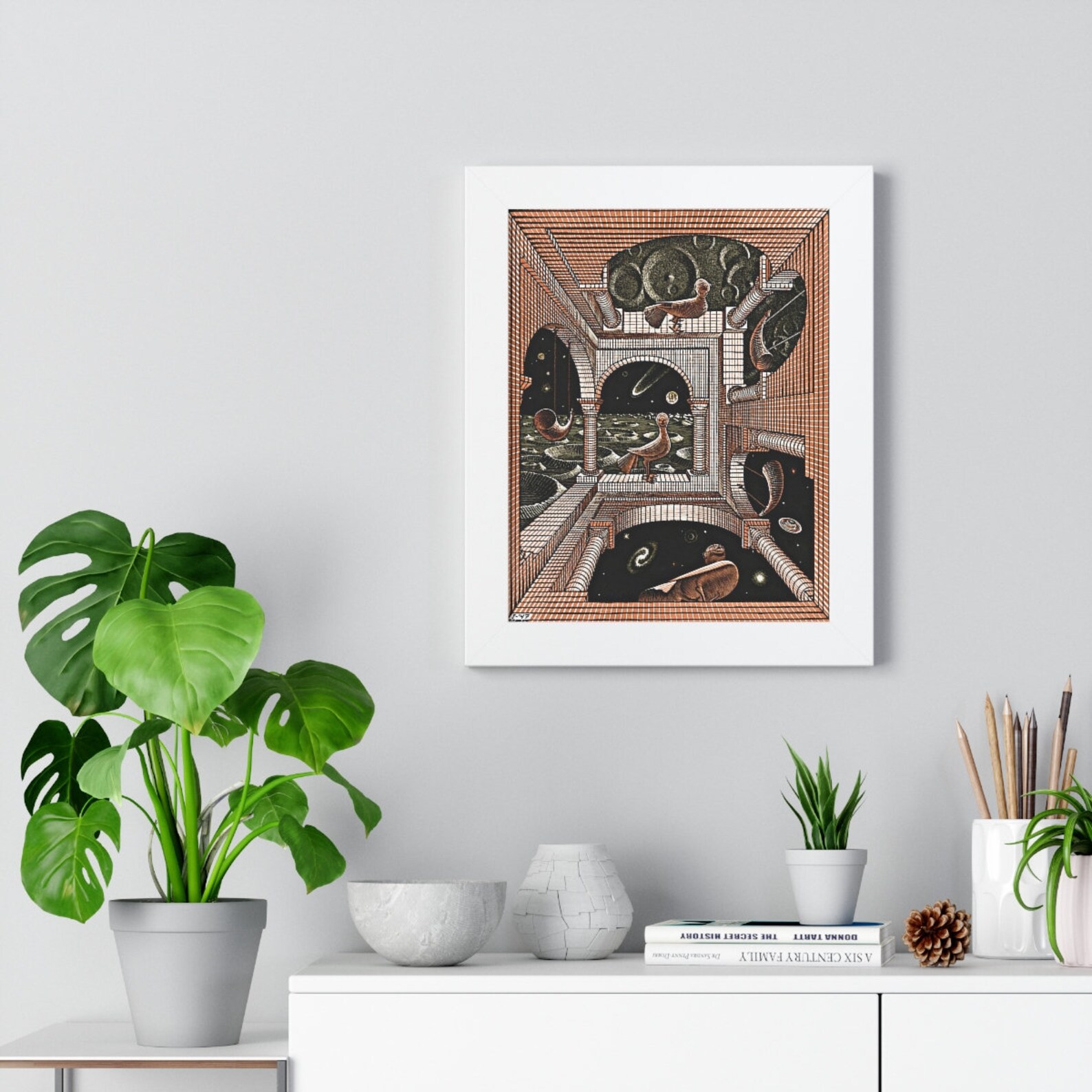 Another World II Escher Art Print 1947 Imp-art Maurits | Etsy