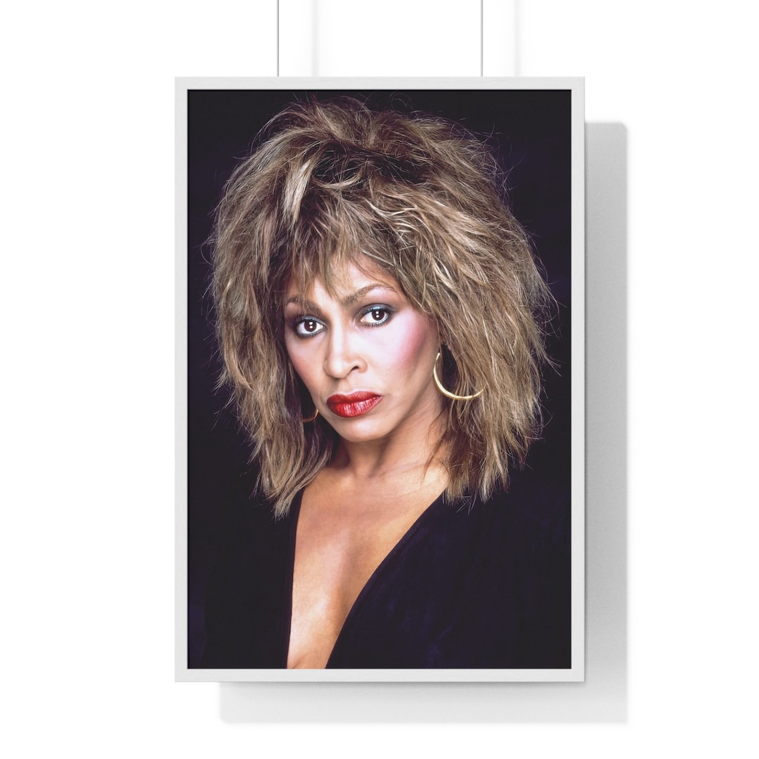 Tina Turner Art Print, Rock Legend, Tina Turner Portrait, Pop, Rock ...