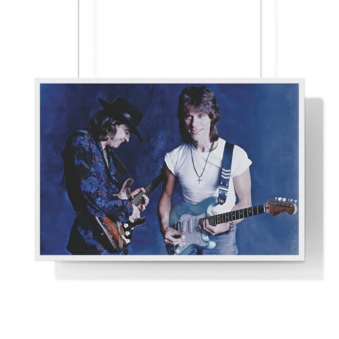Jeff Beck, Stevie Ray Vaughan, Blues, Rock, Classis Rock Poster, Rock ...