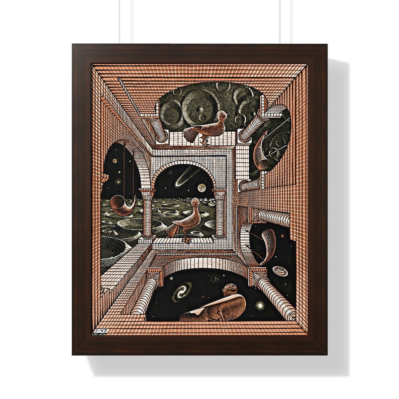 Another World II Escher Art Print 1947 Imp-art Maurits | Etsy