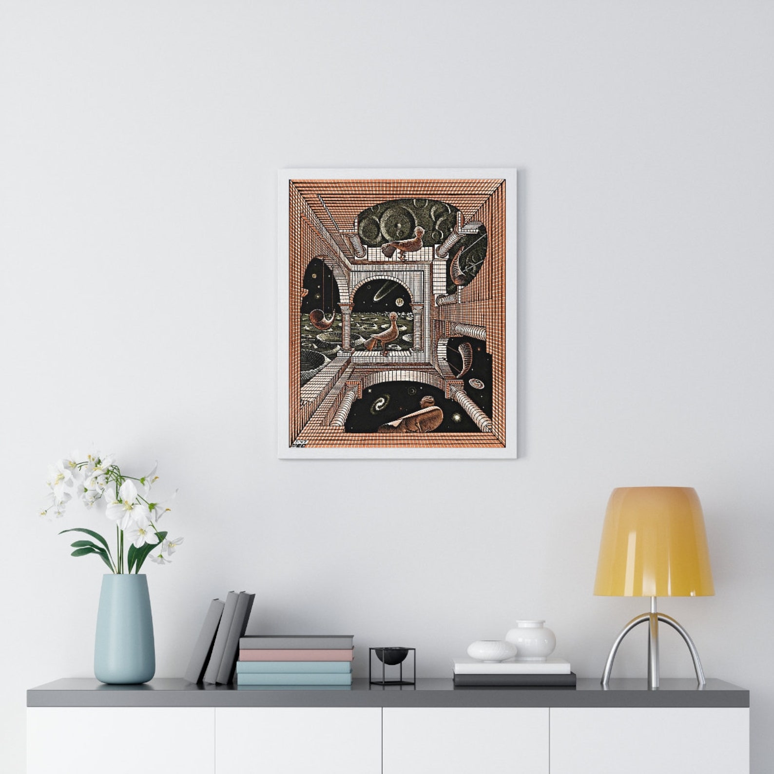 Another World II Escher Art Print 1947 Imp-art Maurits - Etsy