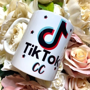 PERSONALISED TIKTOK MUG Tik Tok Fan Cup Gift Teenager Personalized ...