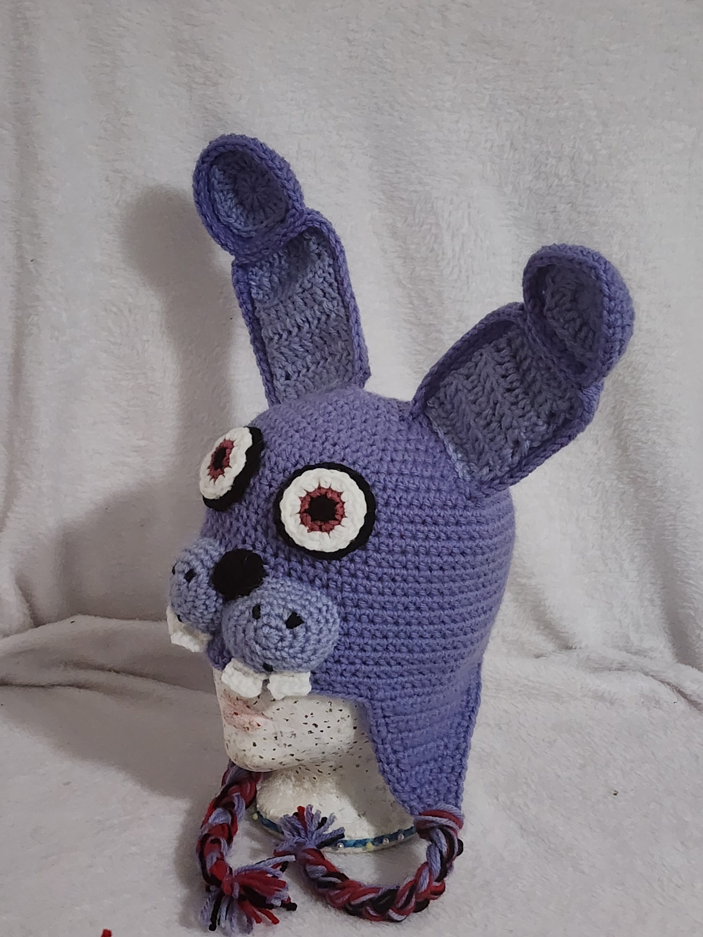 FNAF Golden Freddy Hat, Five Nights at Freddy's, Golden Freddy, Earflap ...