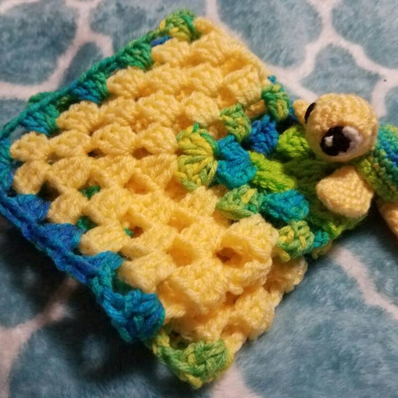 Turtle Baby Blanket - Etsy