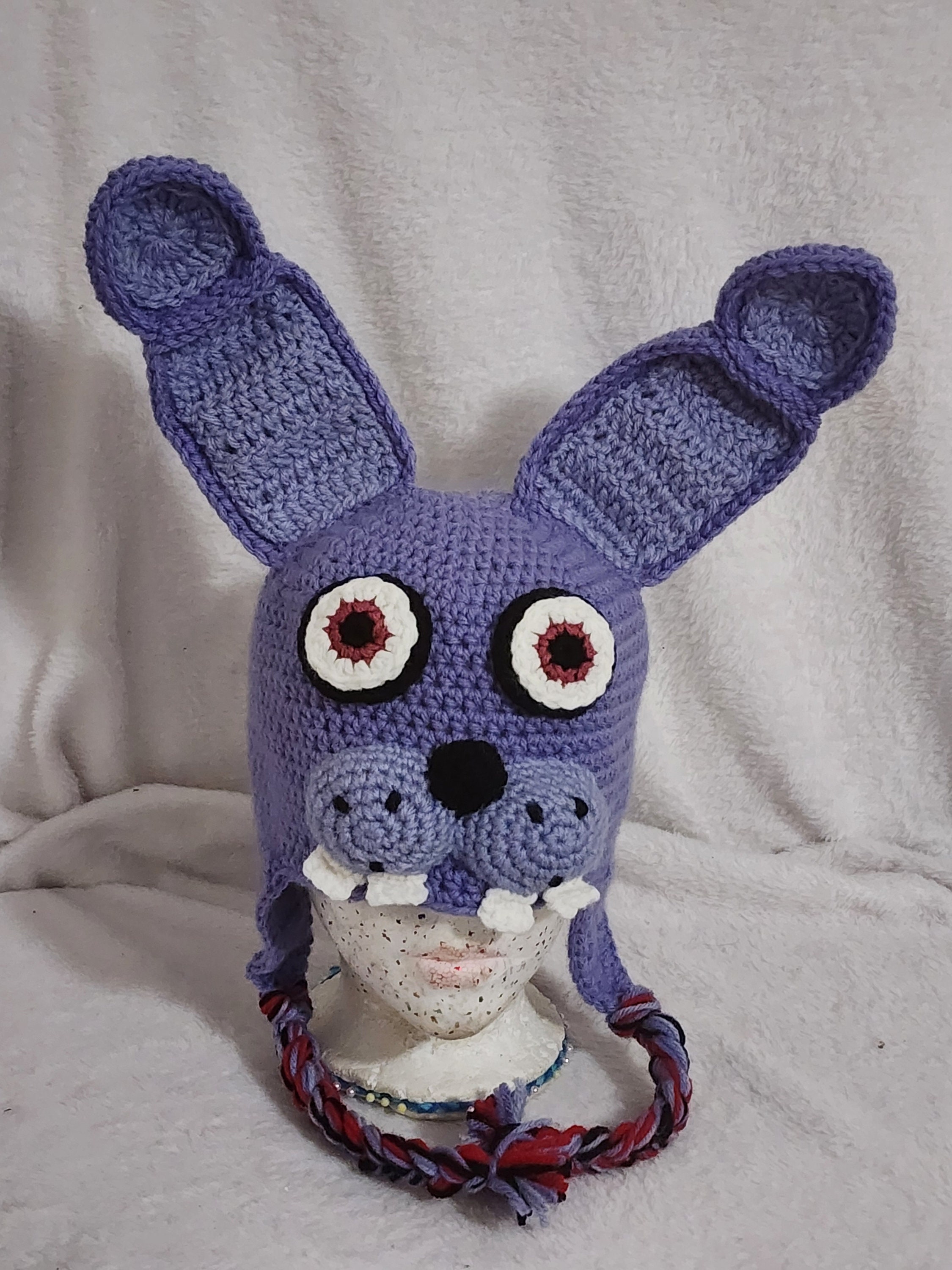 FNAF Golden Freddy Hat, Five Nights at Freddy's, Golden Freddy, Earflap ...