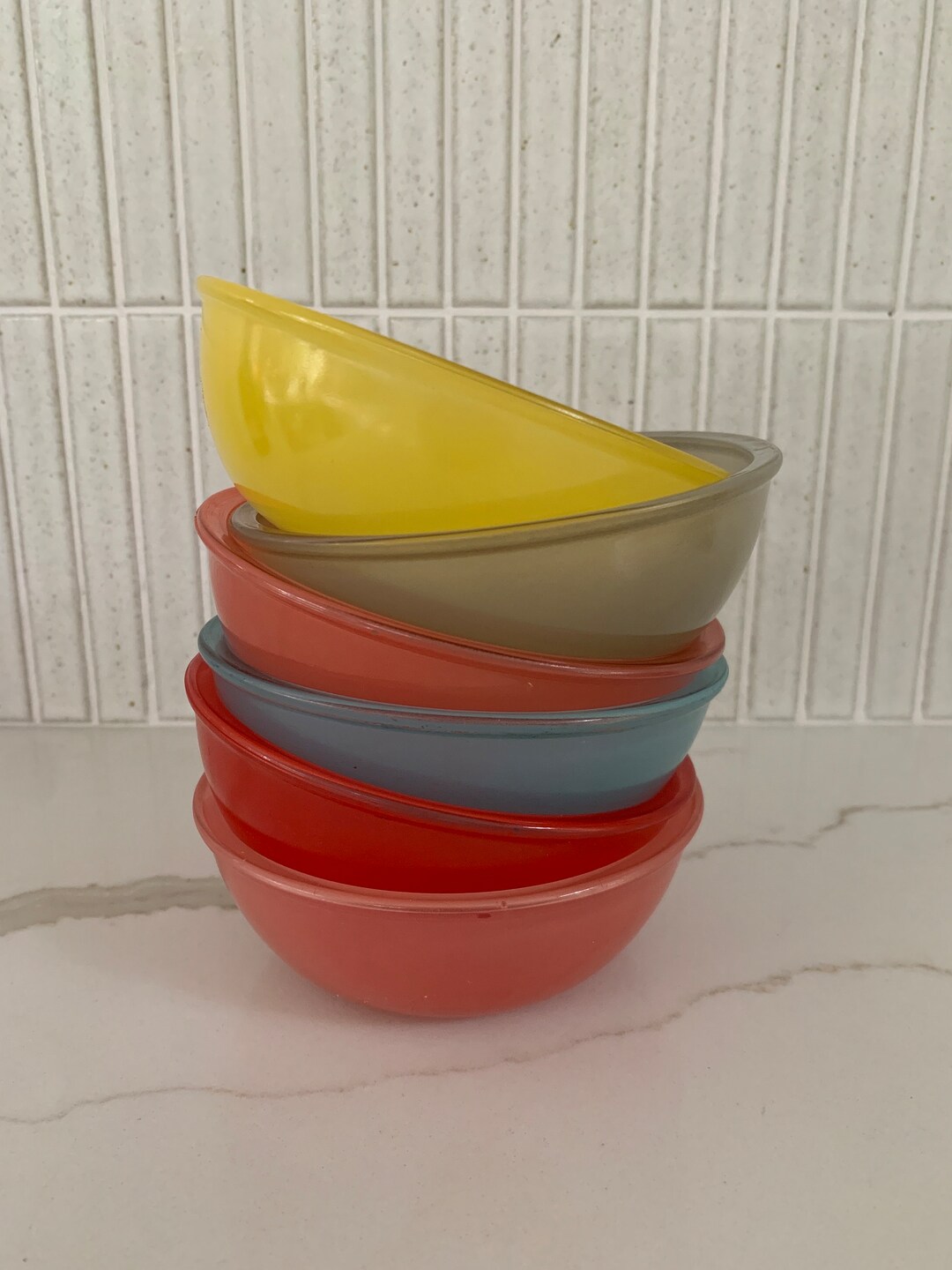 Agee Pyrex Princess Pudding Bowls - Etsy