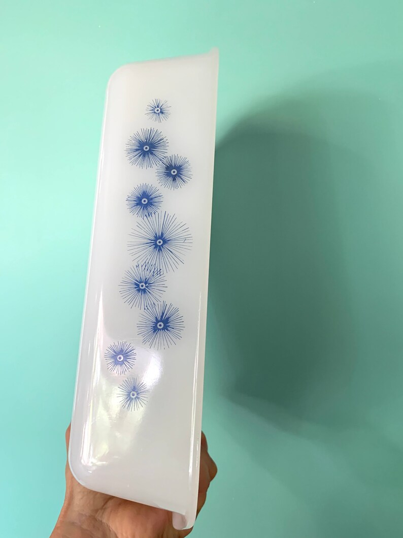 Agee Pyrex RARE Blue Sunburst Cob 400 Casserole - Etsy