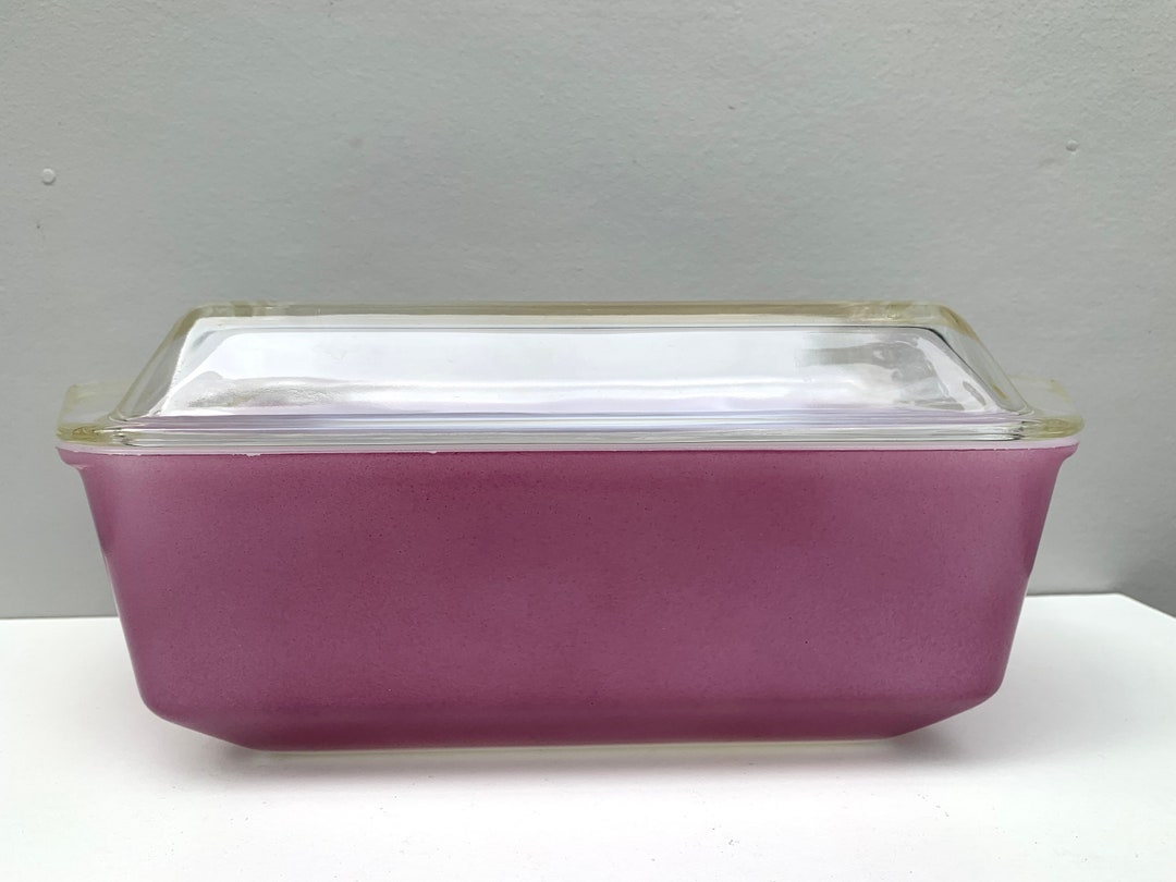 Agee Crown Pyrex Plum Purple Deep Casserole - Etsy