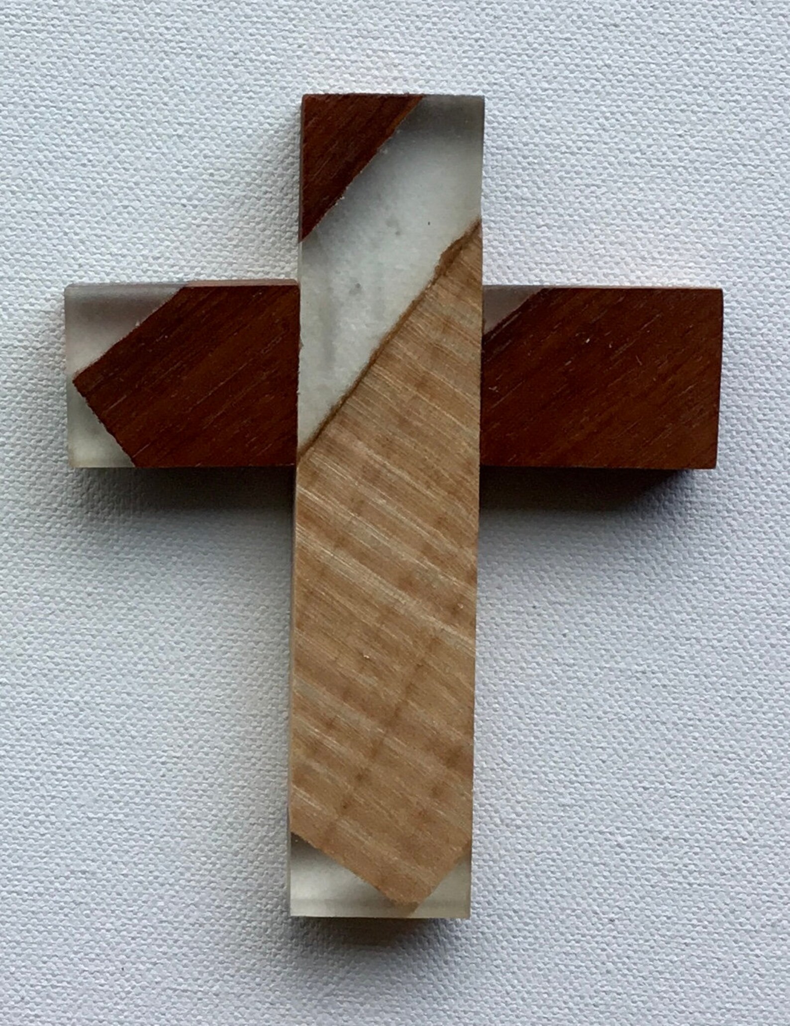 Small Epoxy Wood Cross - Etsy