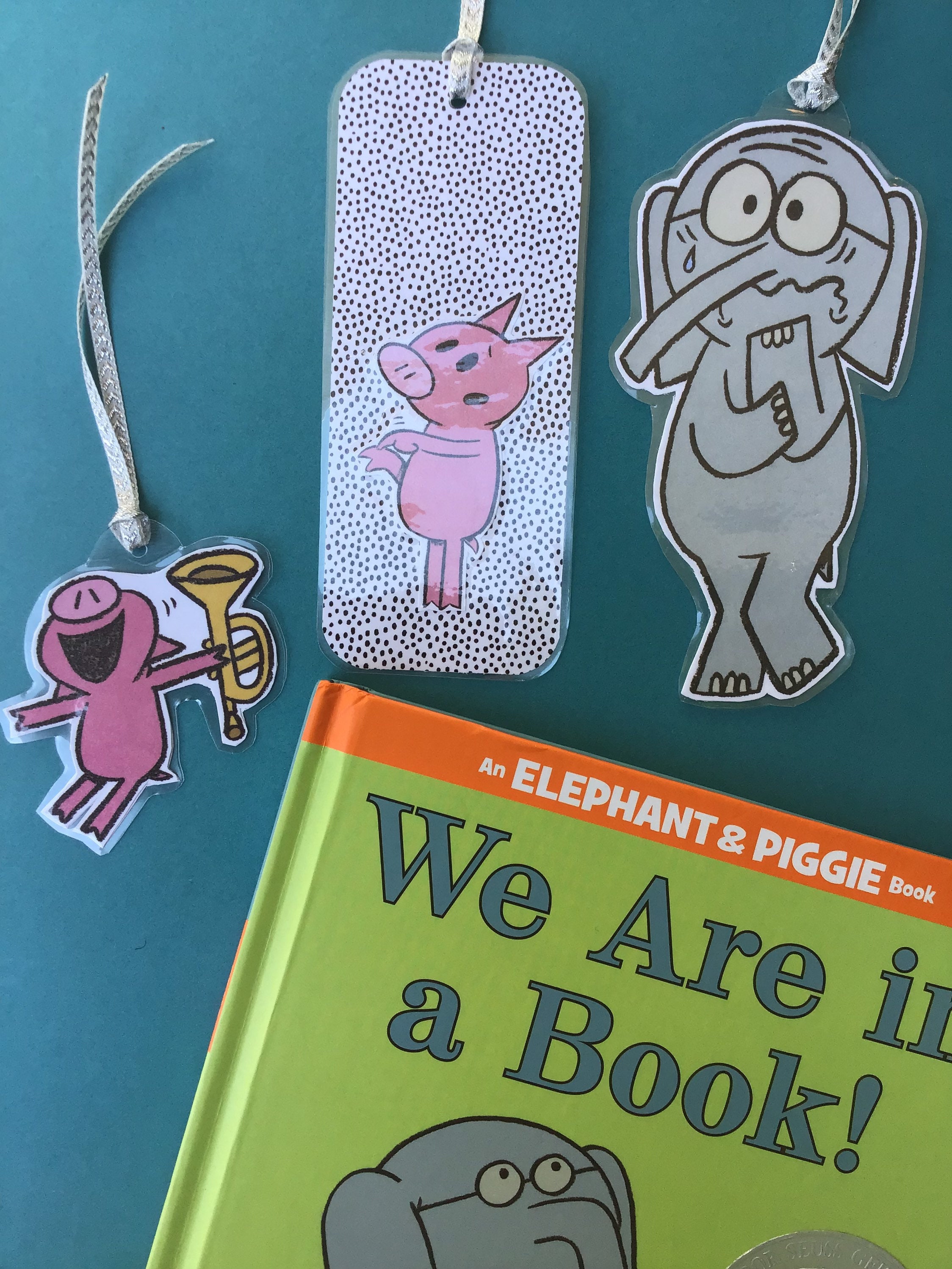 Elephant & Piggie Bookmarks, Elephant and Piggie, Mo Willems, Books ...